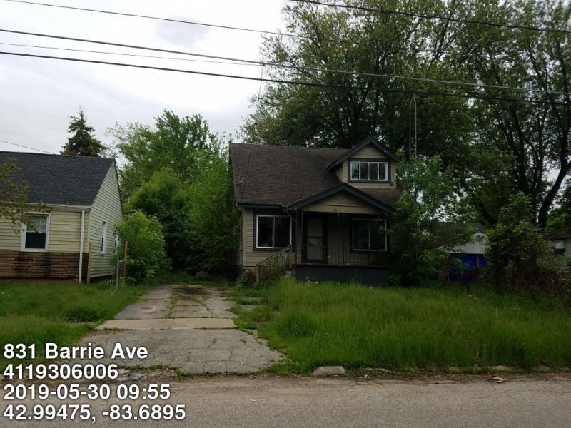 831 BARRIE AVE, FLINT, MI 48507 - Genesee County Land Bank